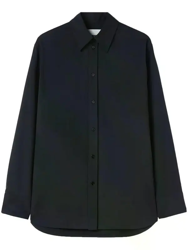 JIL SANDER Long-sleeve Wool Shirt