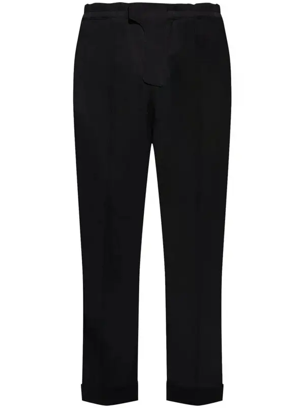 Balmain Wool Trousers - Black