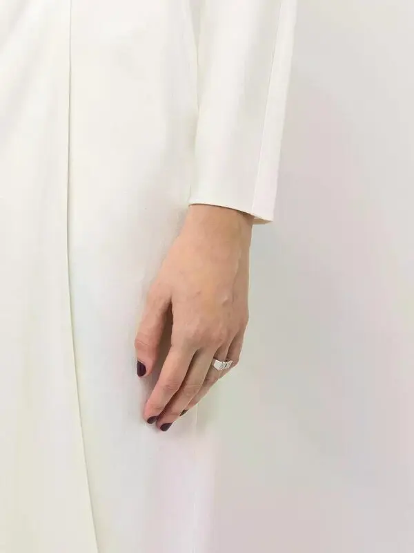 MARIA BLACK Mom Crystal-embellished Ring - Silver
