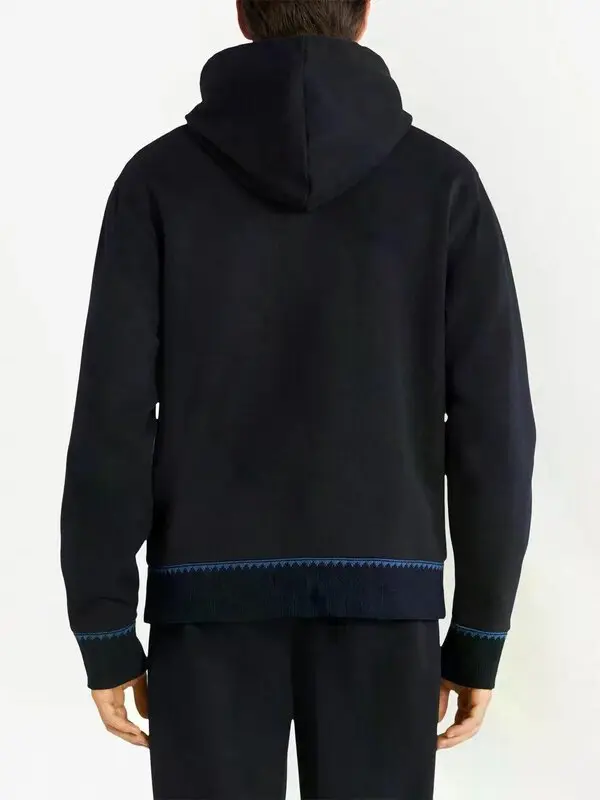 Etro Logo-patch Pullover Hoodie