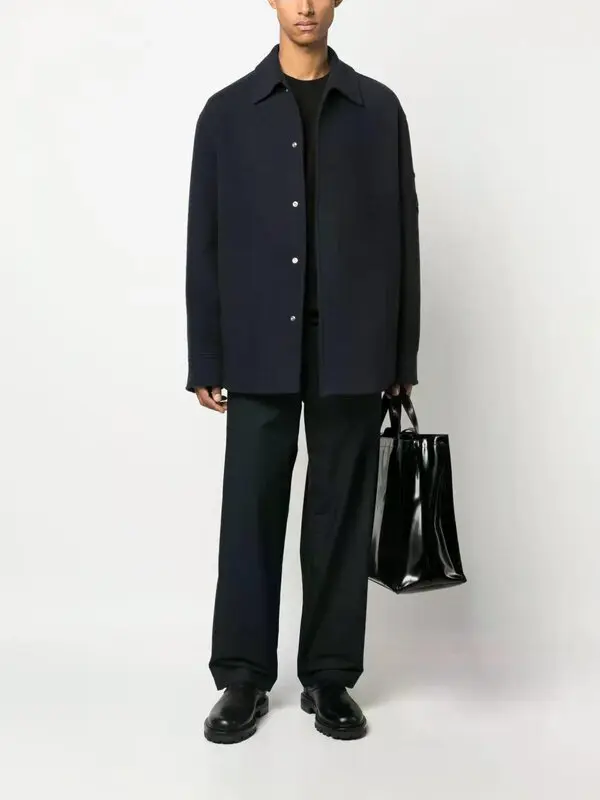 JIL SANDER Elasticated Waist Straight-leg Trousers