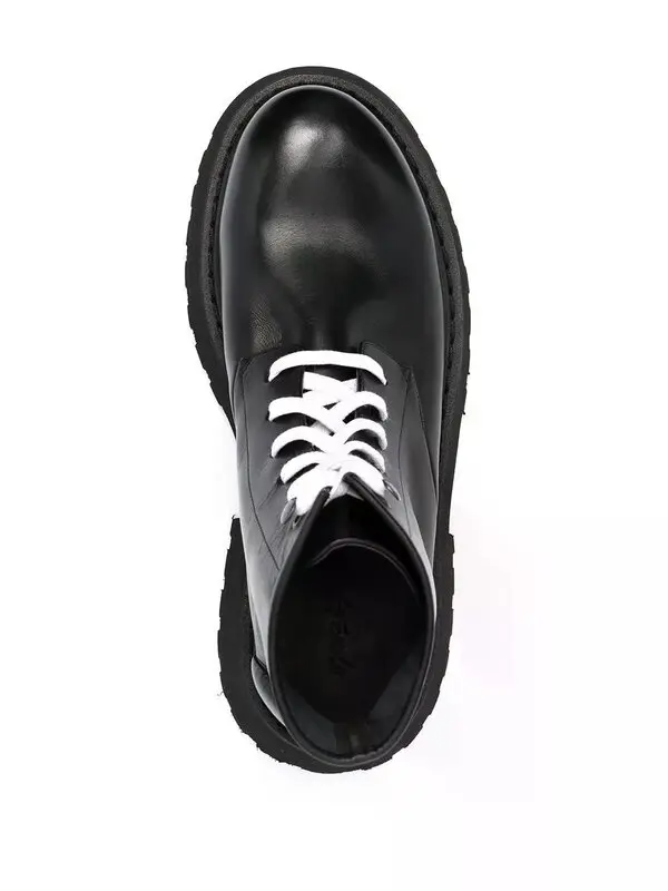 Marsèll Micarro Leather Combat Boots