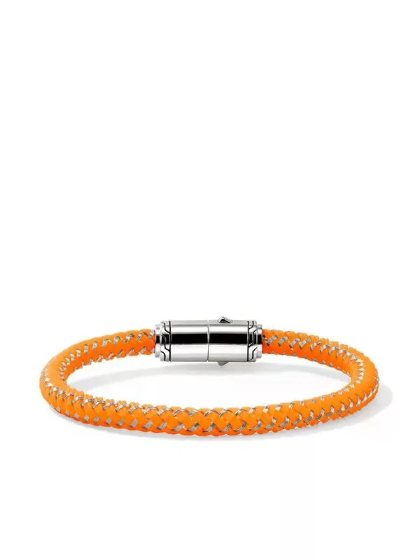 John Hardy Cord Bracelet With Engraved Logo