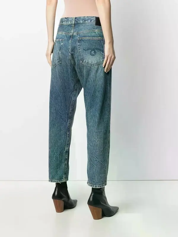 R13 Crossover High-rise Jeans