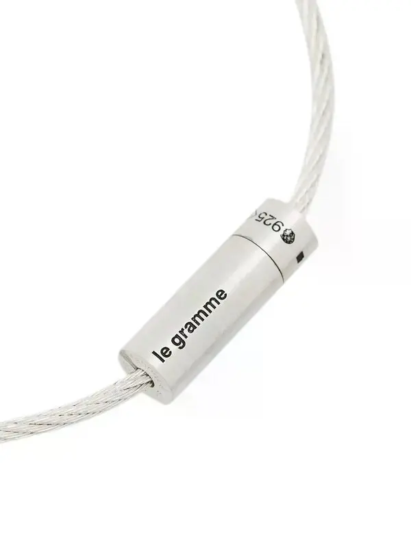 Le Gramme Le 7g Brushed Cable Bracelet