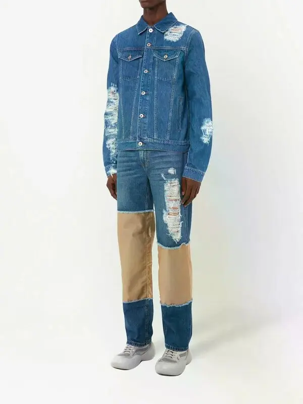JW Anderson Distressed Denim Jacket