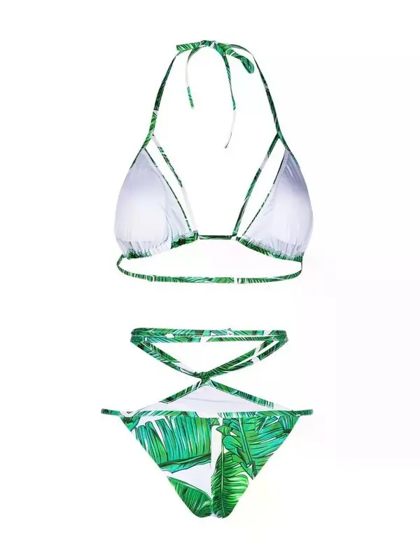 NOIRE SWIMWEAR Jungle Print Isla Bikini