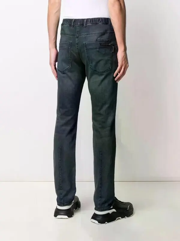Philipp Plein Elasticated Waist Straight-leg Jeans