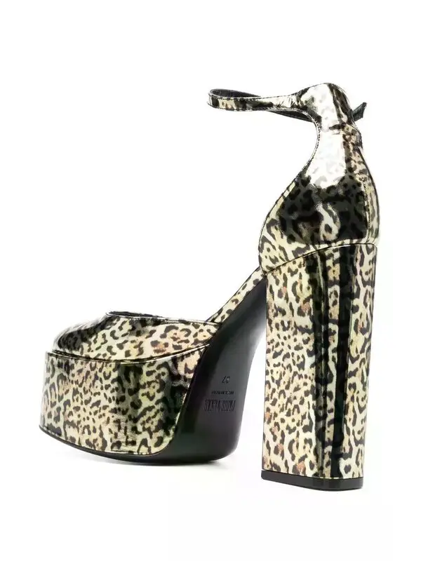 Paris Texas Leopard-print Patent Leather Pumps