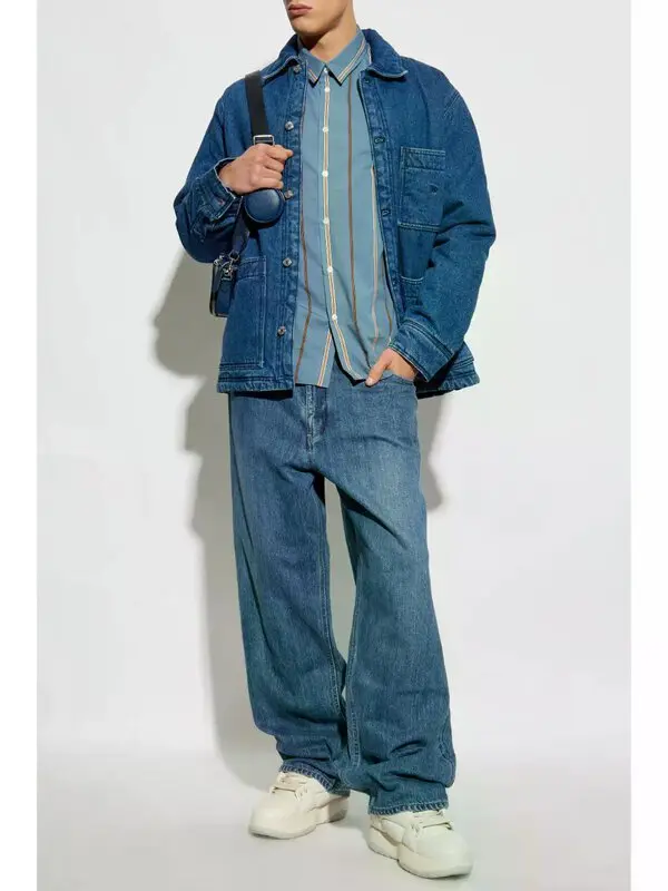 Maison Kitsuné Padded Workwear Denim Jacket