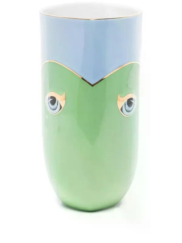 L'Objet X Lito Two-tone Vase - Blue