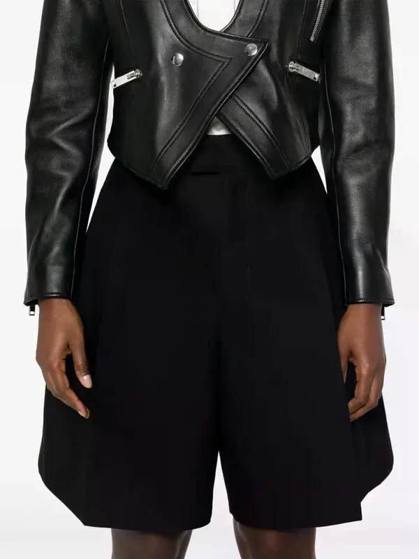 JIL SANDER Double Cotton Shorts