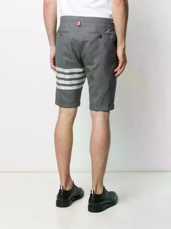 Thom Browne 4-bar Low Rise Shorts - Grey
