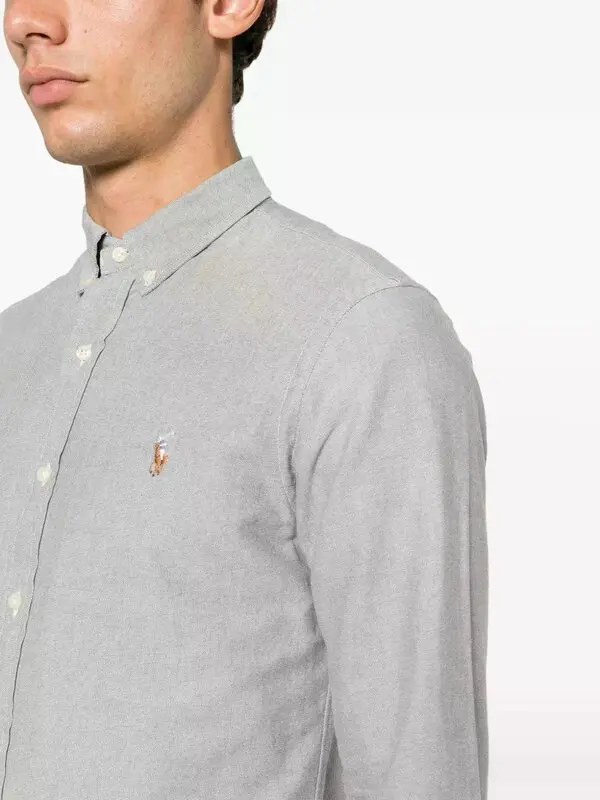 Polo Ralph Lauren Polo Pony Cotton Shirt - Grey