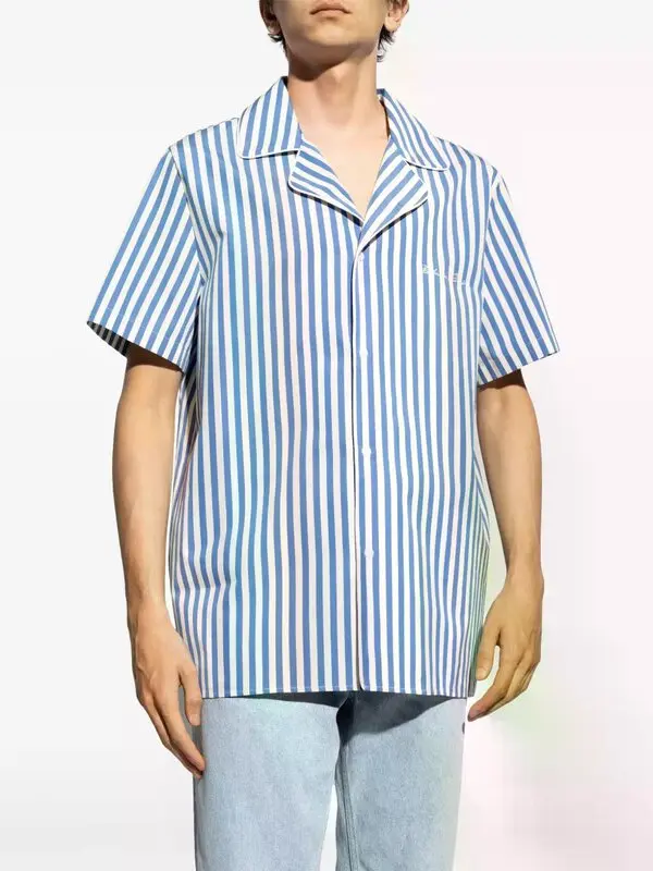 Balmain Striped Cotton Shirt