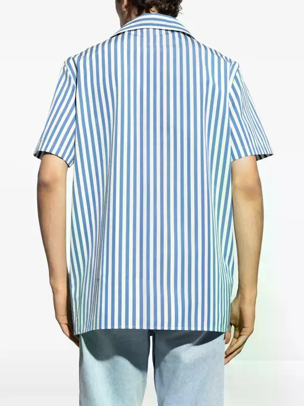 Balmain Striped Cotton Shirt