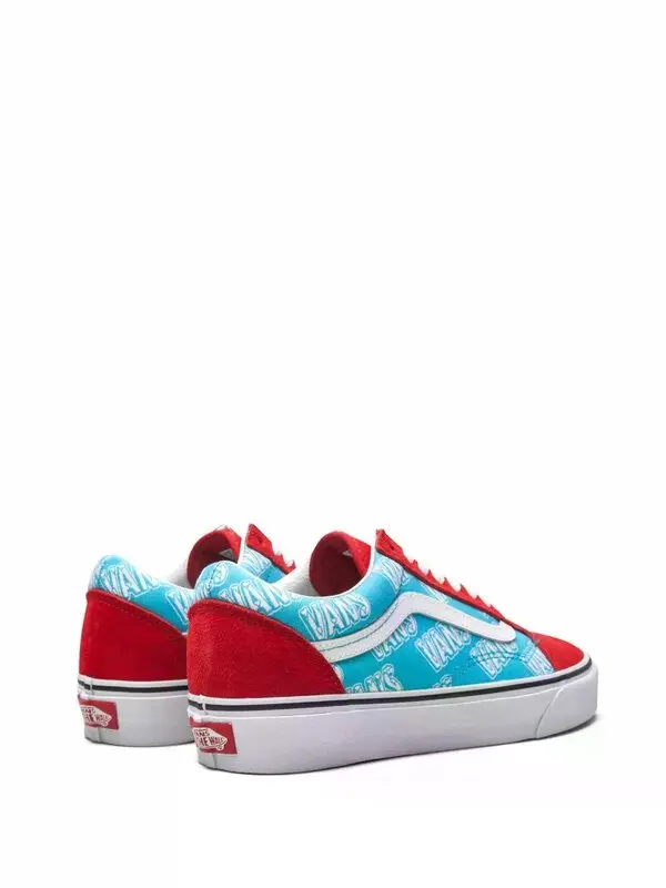 VANS Old Skool Retro Mart Suede And Canvas Sneakers - Blue
