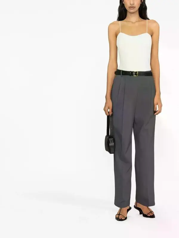 Khaite The Ziggy Knitted Top - White