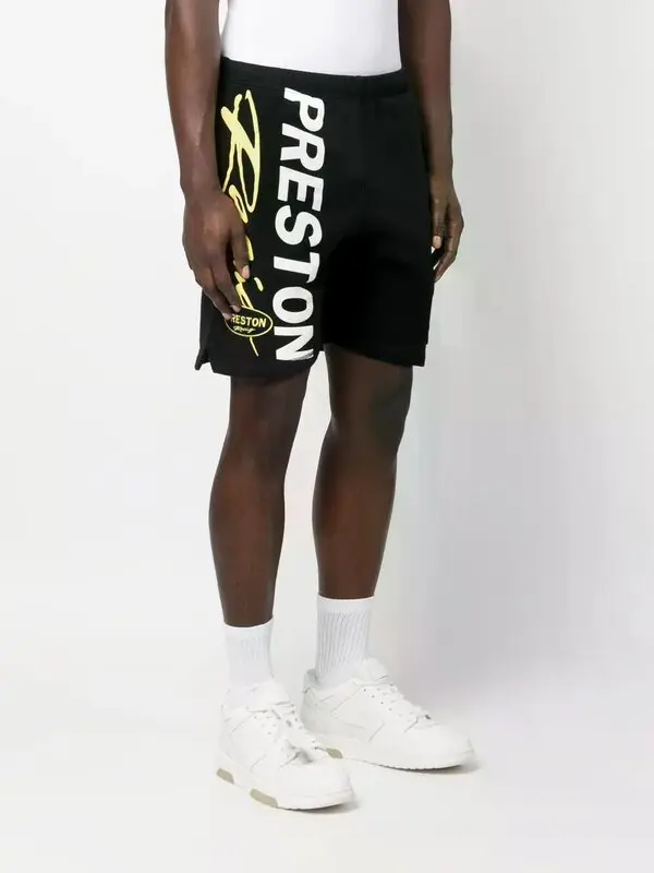 Heron Preston Logo-print Jersey Track Shorts