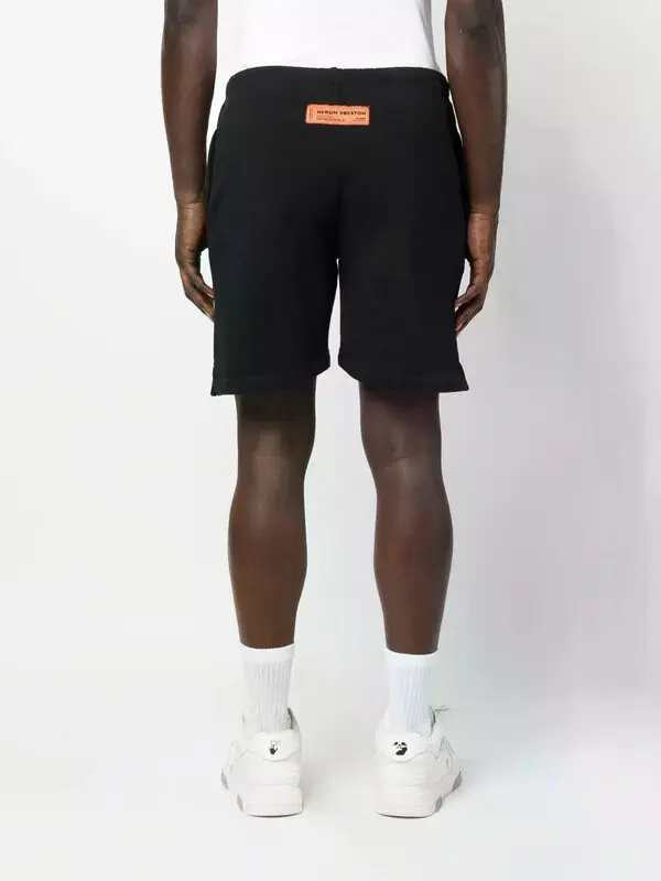 Heron Preston Logo-print Jersey Track Shorts