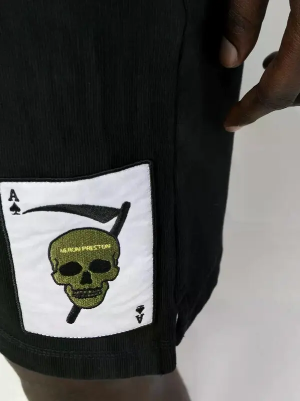 Heron Preston Logo-print Jersey Track Shorts