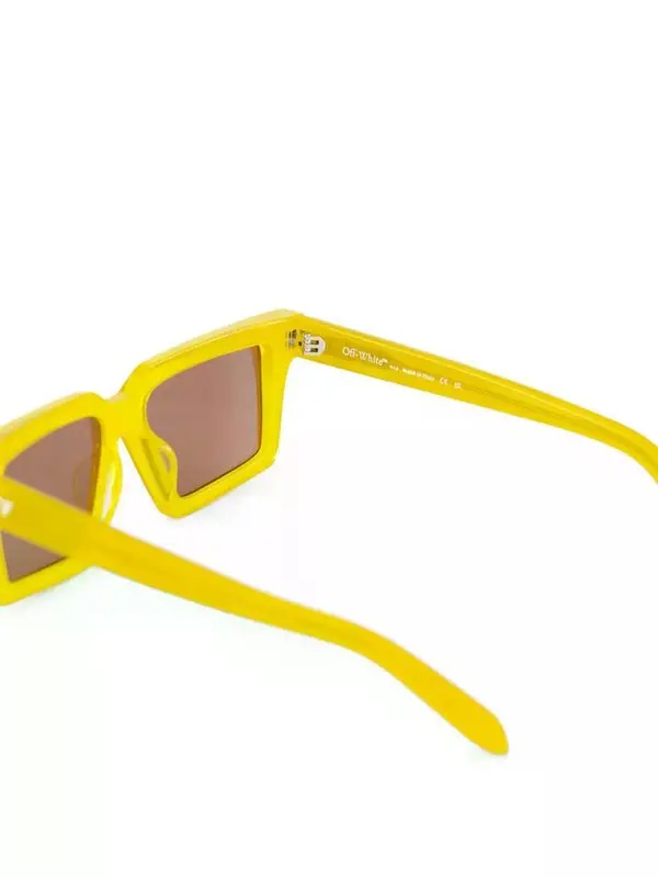 Off-White Windsor Square-frame Sunglasses - Yellow
