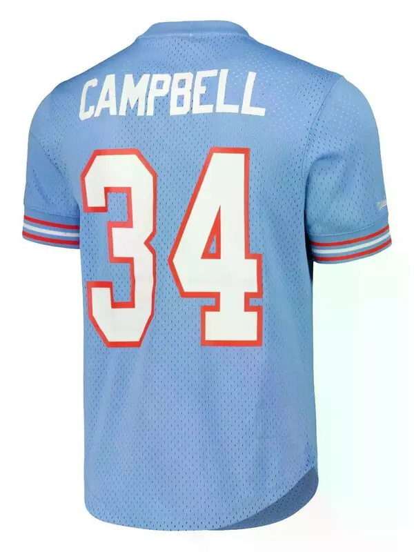 Mitchell & Ness Houston Oilers 1983 Earl Campbell Replica Jersey - Blue