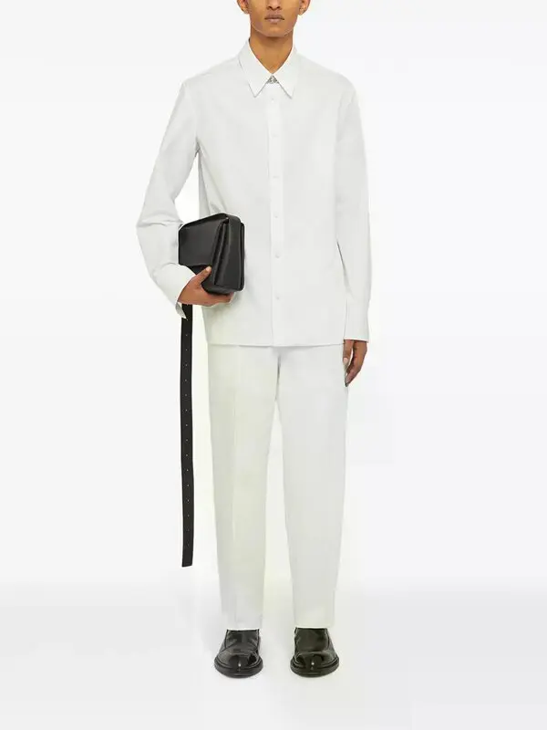 JIL SANDER Long-sleeved Cotton Shirt