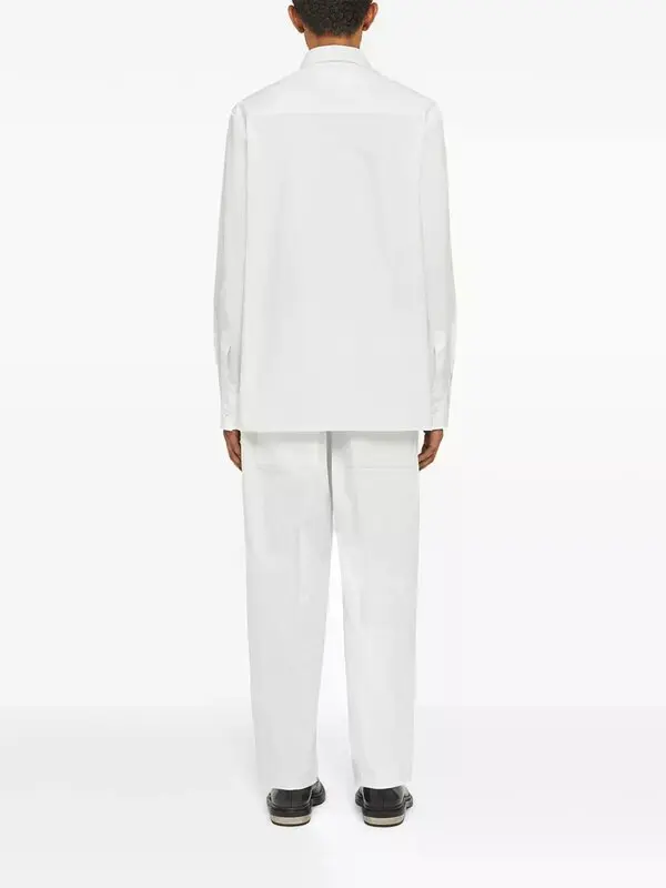 JIL SANDER Long-sleeved Cotton Shirt