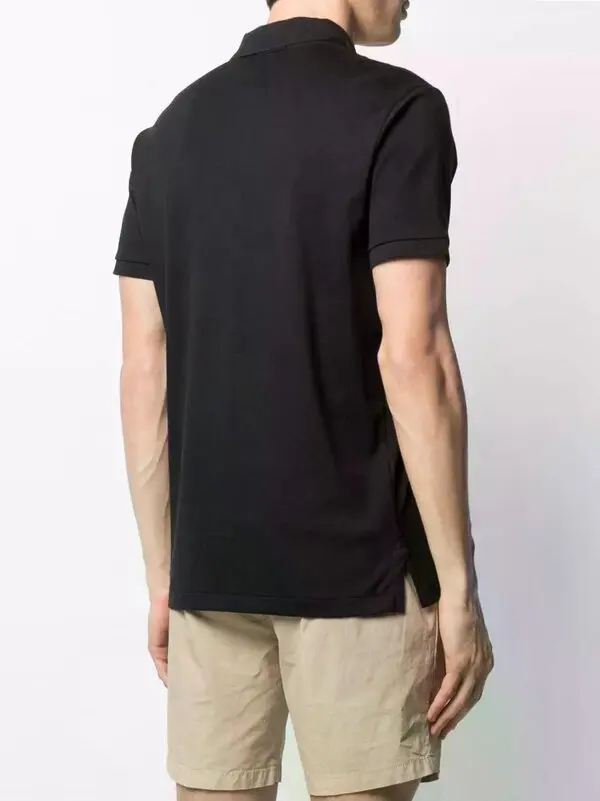 Polo Ralph Lauren Embroidered Jersey Polo Shirt - Black