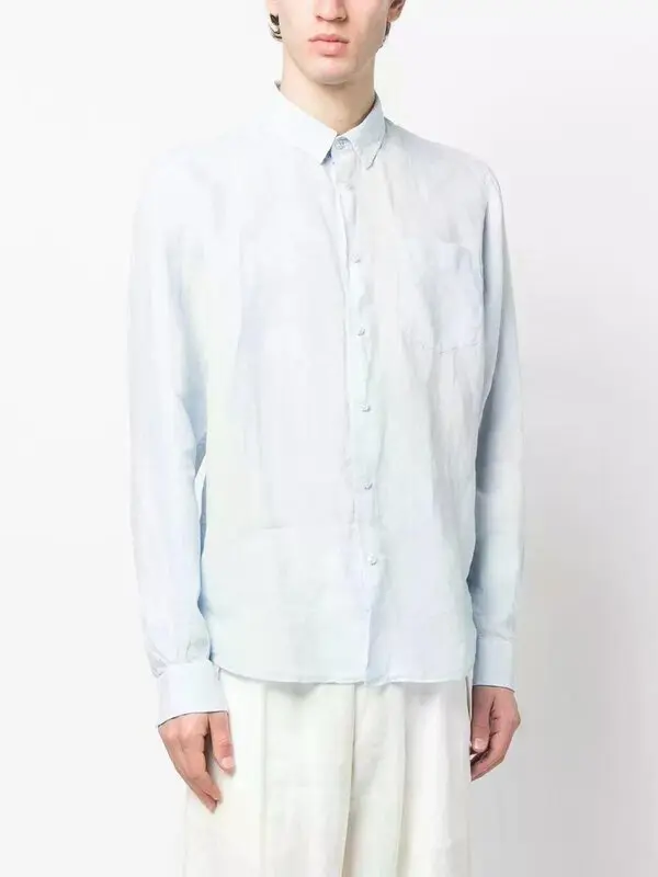 Vilebrequin Caroubis Long-sleeved Linen Shirt
