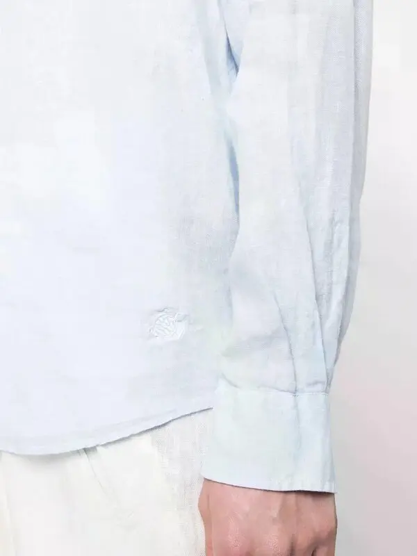Vilebrequin Caroubis Long-sleeved Linen Shirt