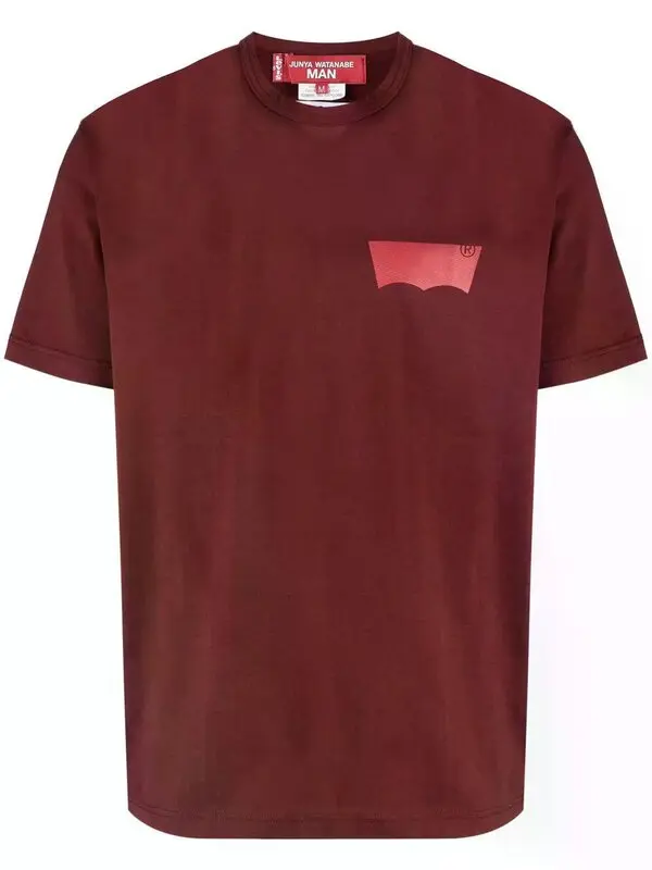 Junya Watanabe X Levi's Logo-print T-shirt - Red