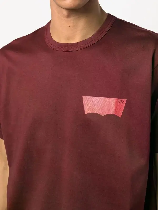 Junya Watanabe X Levi's Logo-print T-shirt - Red