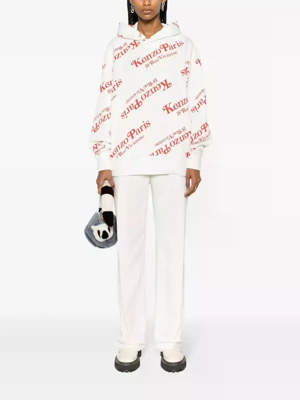 Kenzo X Verdy Monogram-pattern Hoodie