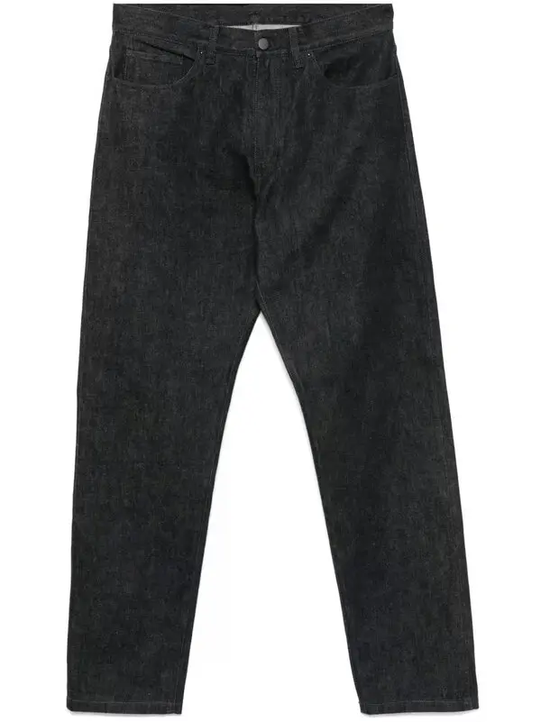 Moncler Tapered Leg Denim Trousers - Blue