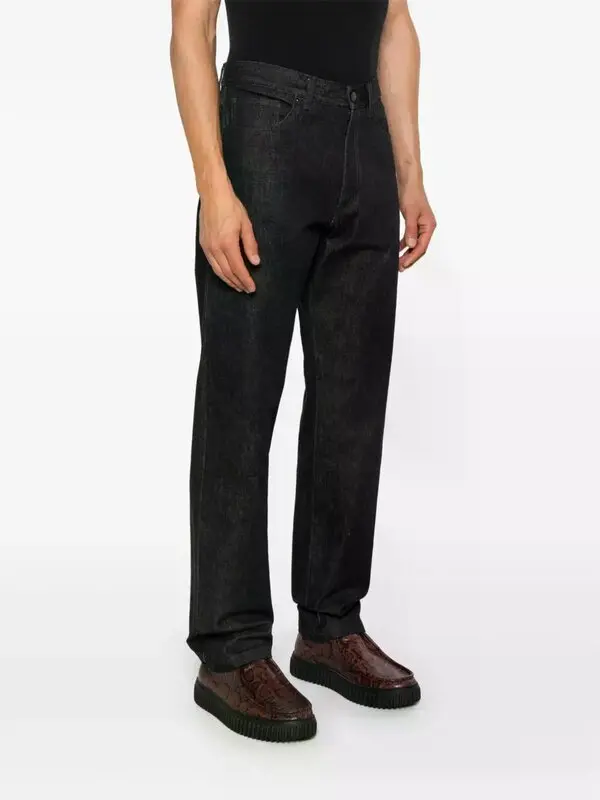 Moncler Tapered Leg Denim Trousers