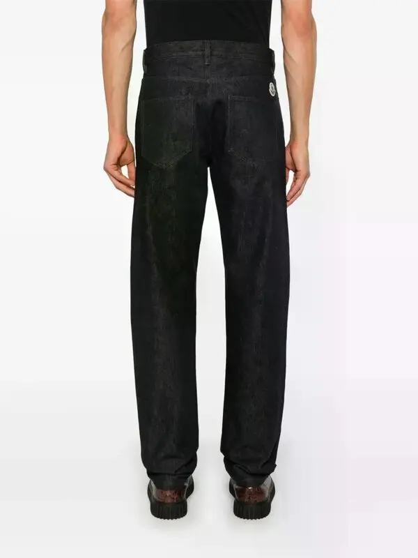 Moncler Tapered Leg Denim Trousers