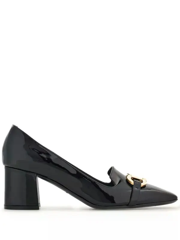 FERRAGAMO Leather Pumps - Black