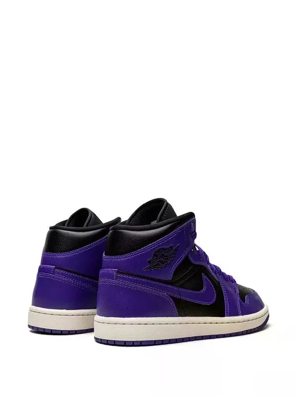 JORDAN 1 Mid Purple Sneakers