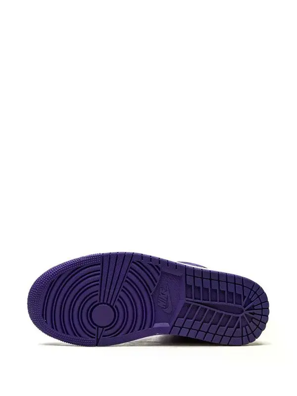 JORDAN 1 Mid Purple Sneakers