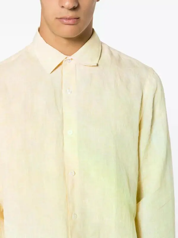 Orlebar Brown Giles Long-sleeve Linen Shirt
