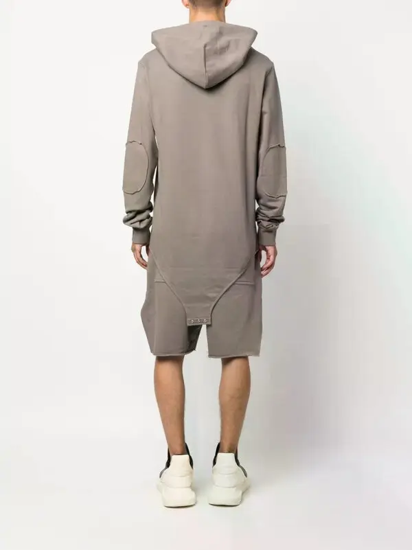 Rick Owens Logo-embroidered Hoodie