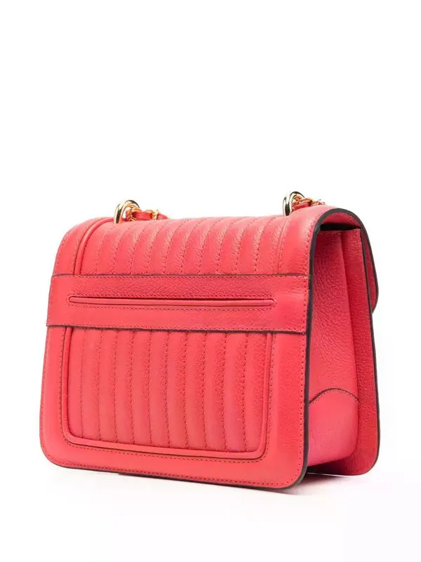DELAGE Mini Ginette Shoulder Bag - Red