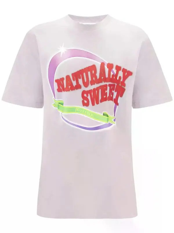 JW Anderson Naturally Sweet Cotton T-shirt - Pink