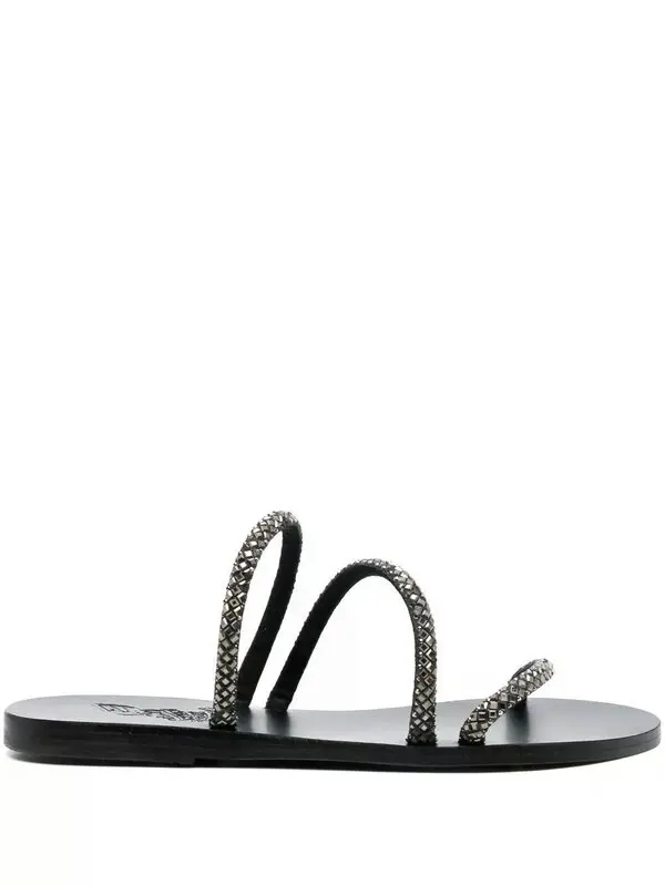 ANCIENT GREEK SANDALS Polytimi Crystal-embellished Sandals