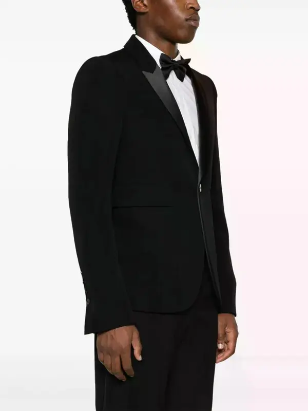SAPIO Single-breasted Cotton-wool Blazer