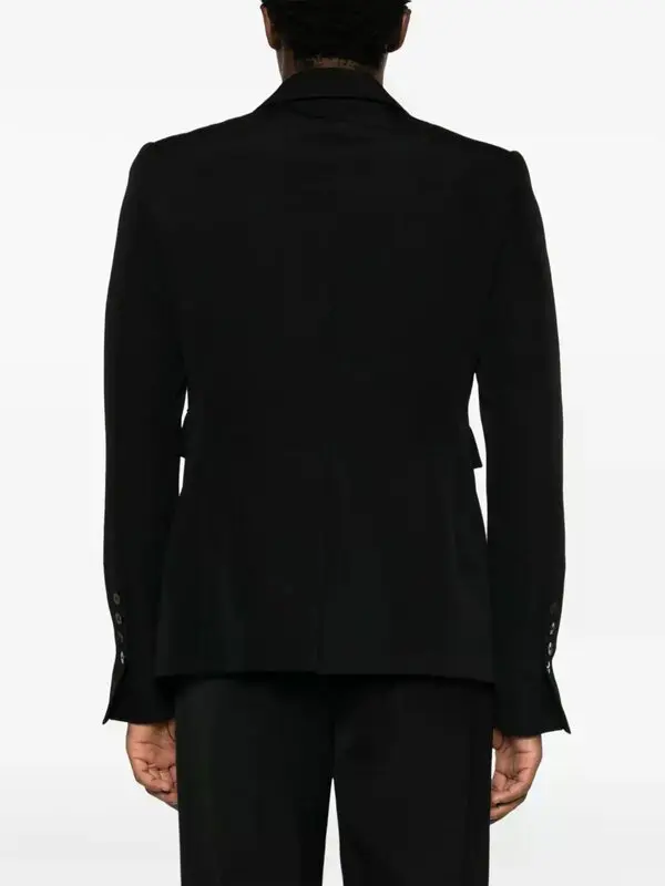 SAPIO Single-breasted Cotton-wool Blazer