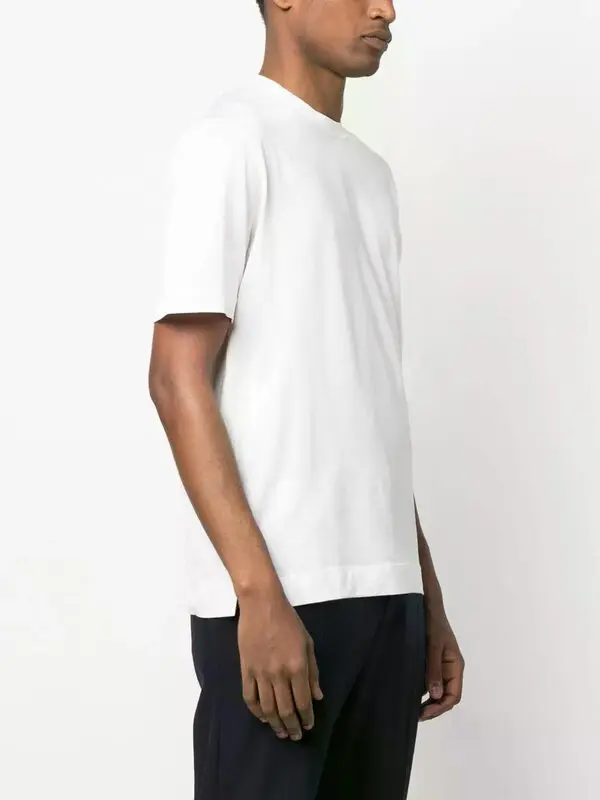 Zegna Rear-patch T-shirt - White