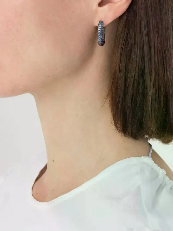 SELIM MOUZANNAR Link Sapphire Earrings